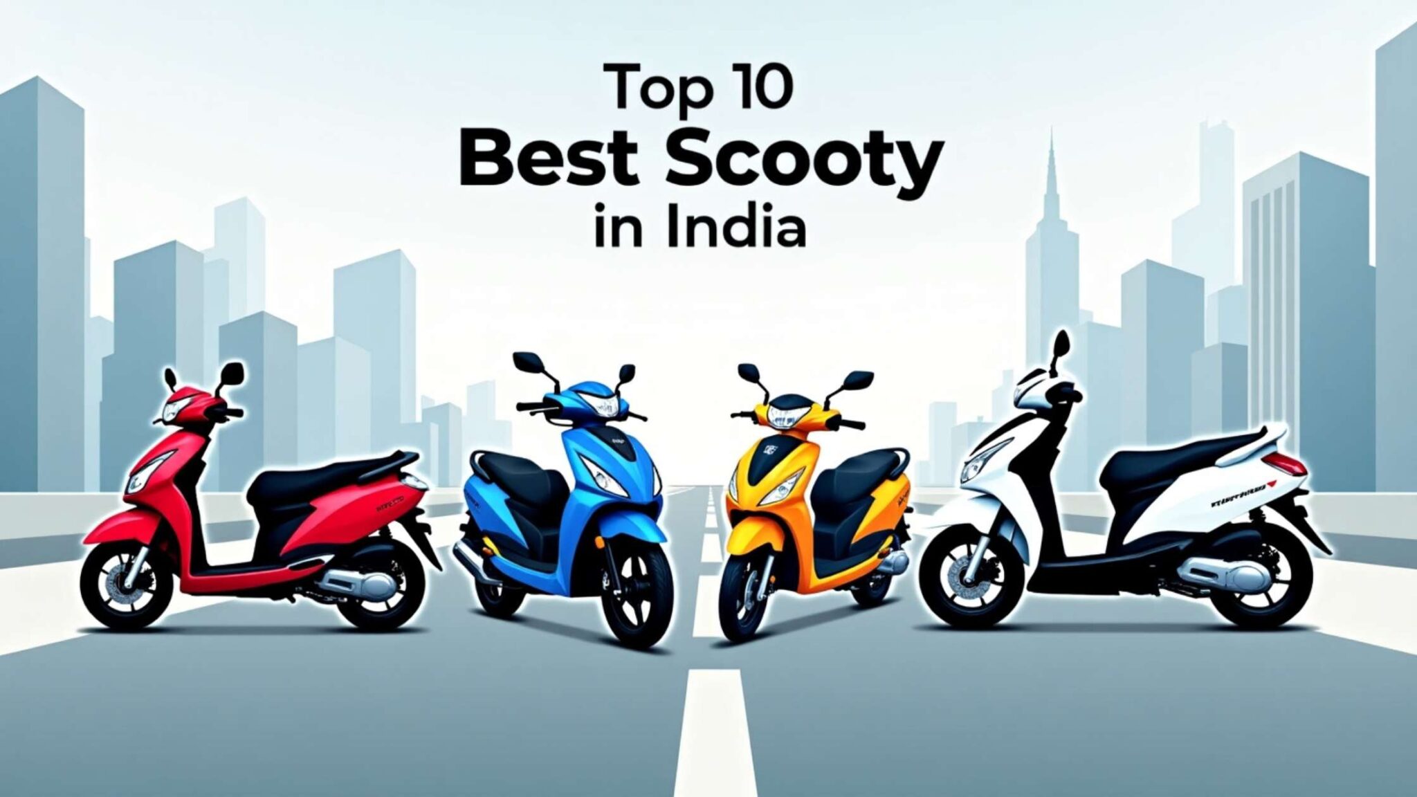 10 Best Scooty in India (2025) Price, Mileage & Performance